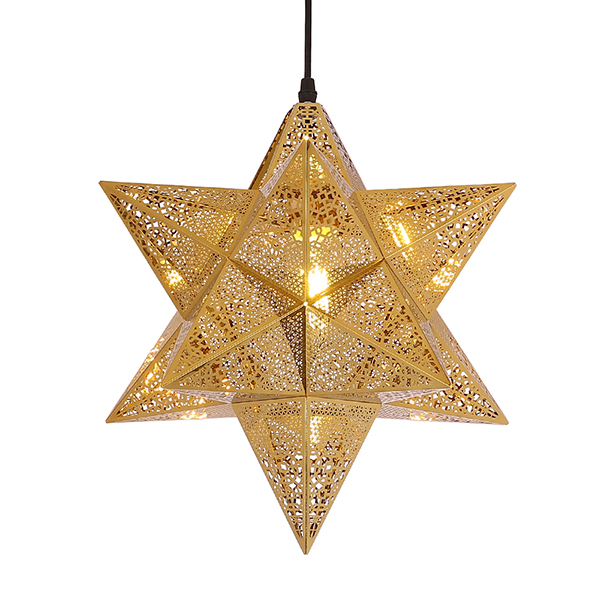 starburst pendant lamp
