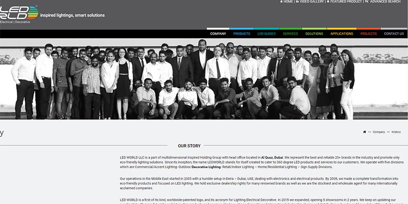 Best 10 lighting companies in Dubai