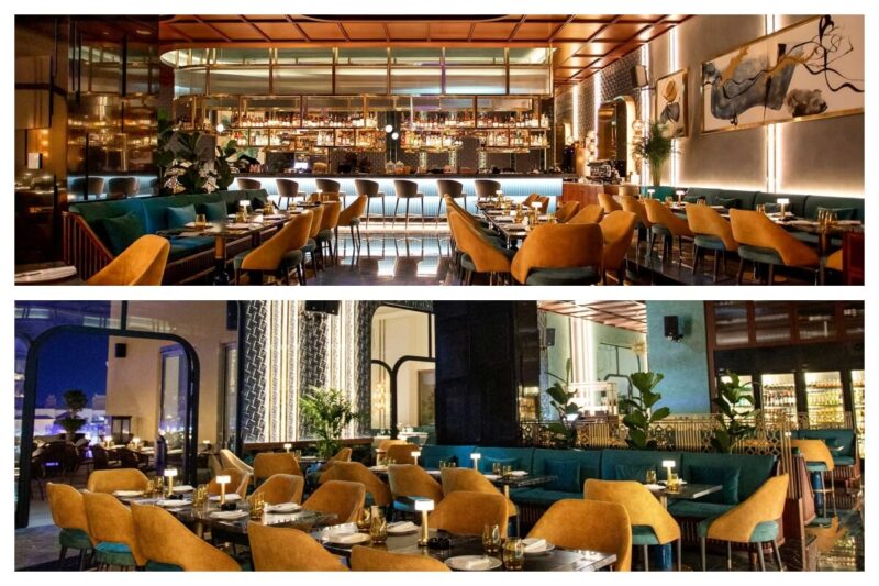 Roberto's Italian restaurant - Doha, Qatar | Zanfi Custom Lighting