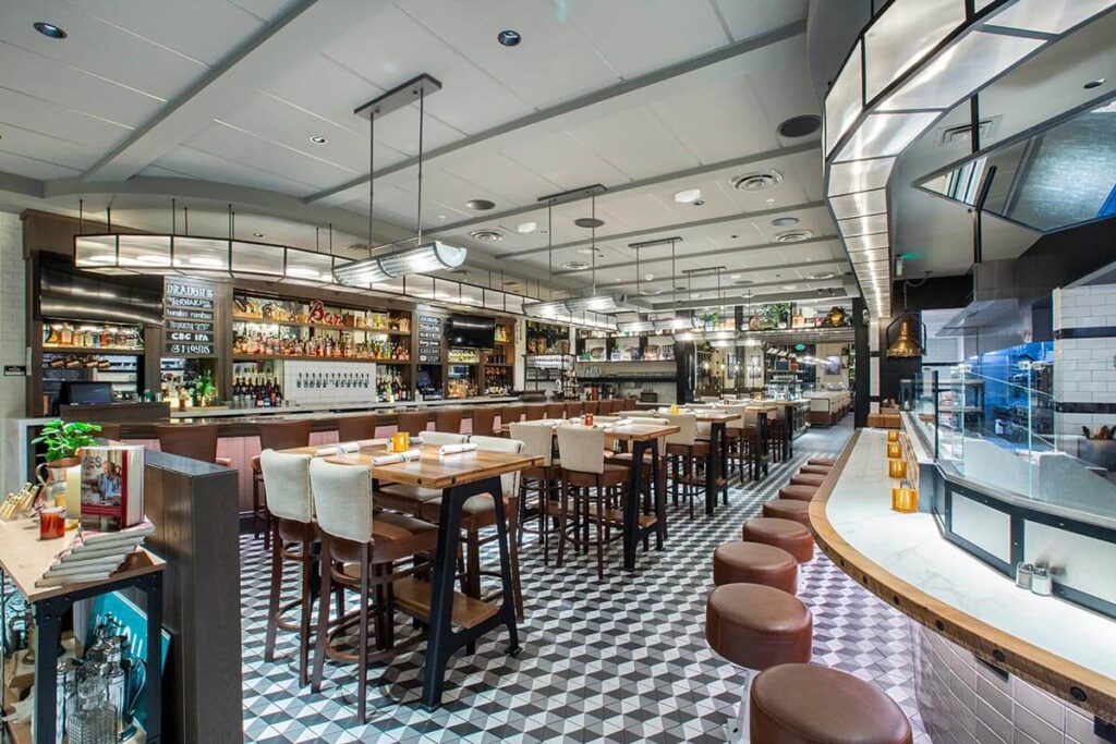The Pearl restaurant - The USA | Zanfi Modern Lighting